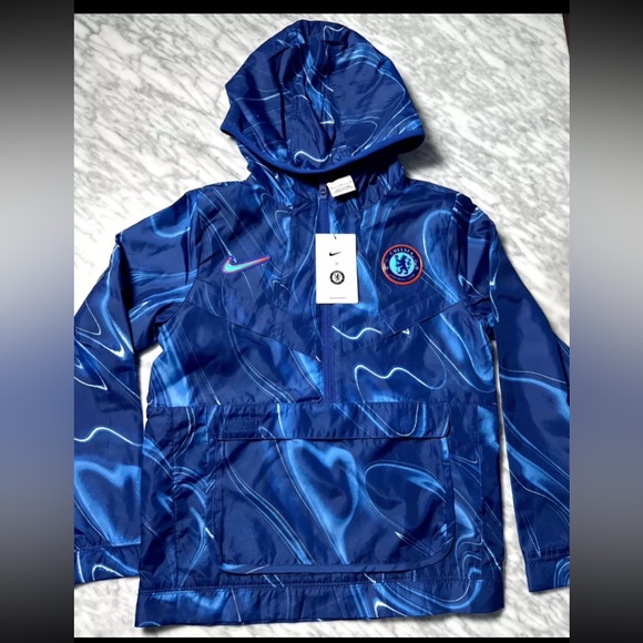 Nike | Jackets & Coats | Nike Chelsea Fc Repel Windbreaker Fullzip ...